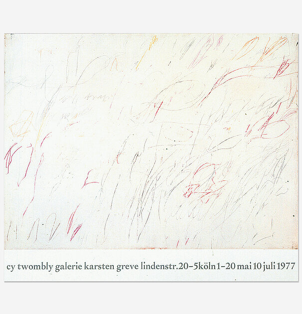 Galerie Karsten Greve, Cologne 1977